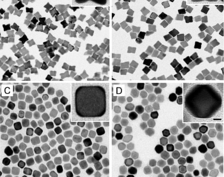 Shaping catalytic nanoparticles through surface diffusion