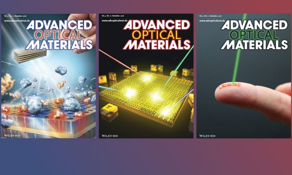 Advanced Optical Materials Highlights Biosensors, Metasurfaces, and a ...