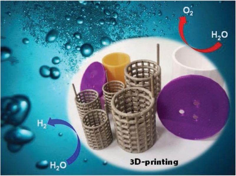 3D Printed Water Splitting Device - Advanced Science News