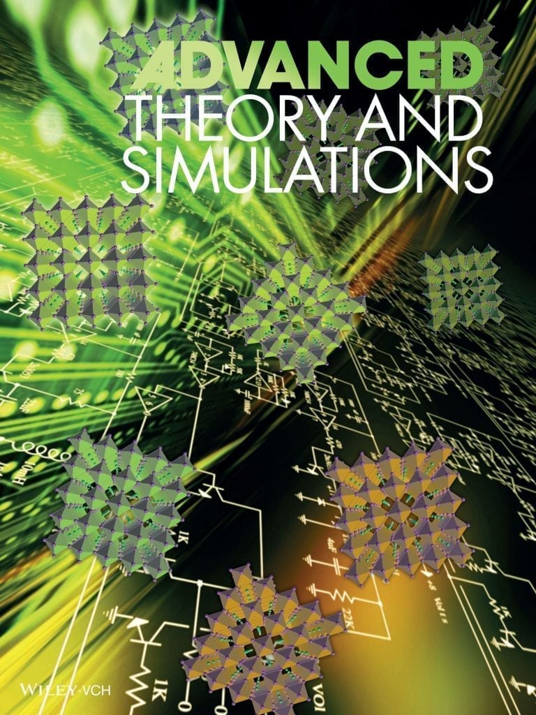Advanced Theory and Simulations - New Journal in 2018, Now Open for ...