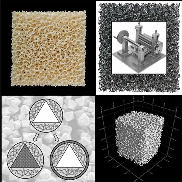Reticulated Replica Ceramic Foams - Advanced Science News