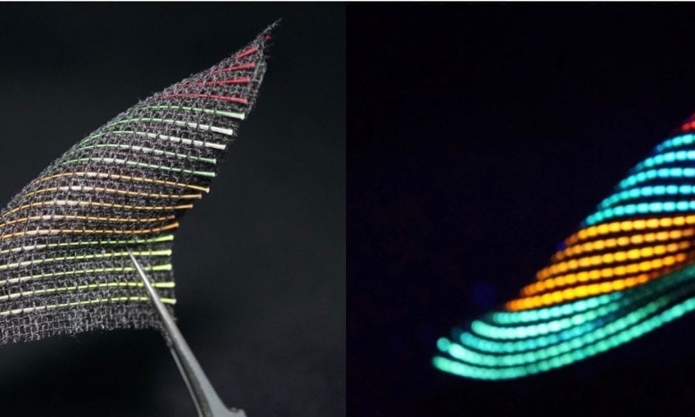 Multicolor, Fluorescent Supercapacitor Fibers Light Up the Night ...