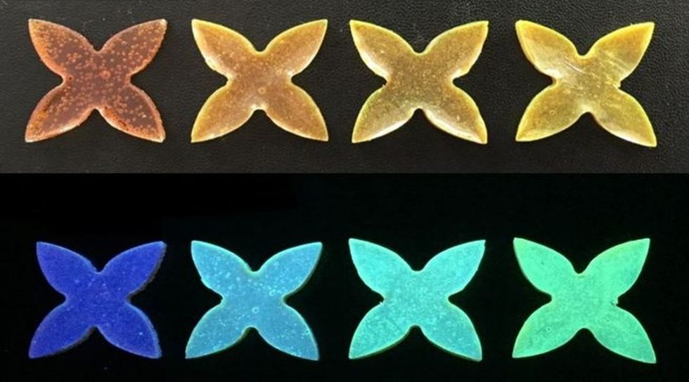 A Fluorescent Organic Glass Takes Shape - Advanced Science News