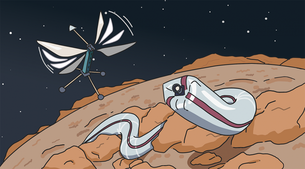 Soft robots in space - Advanced Science News